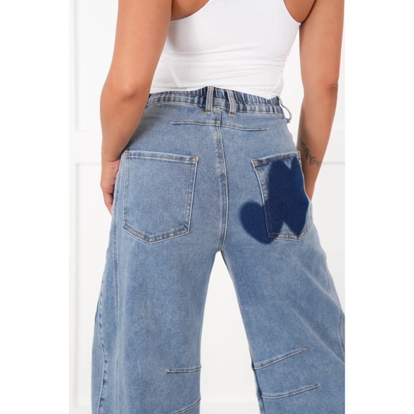 Blue Velvet | Jeans | Blue Velvet Going Steady Heart Stamped Barrel ...